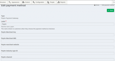Ubercart Paytm Integration | Drupal.org