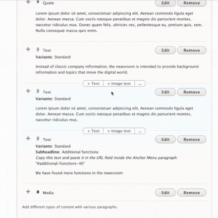 Paragraphs Editor Enhancements | Drupal.org
