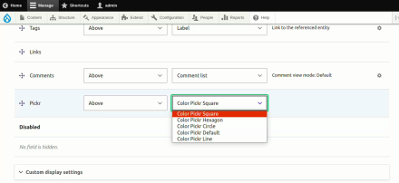 Color Pickr | Drupal.org