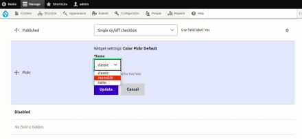 Color Pickr | Drupal.org