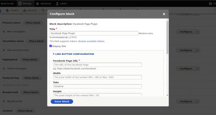 Facebook social plugins | Drupal.org