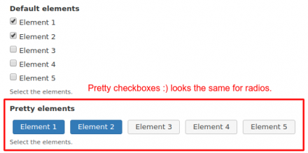 Pretty Checkbox Radio | Drupal.org