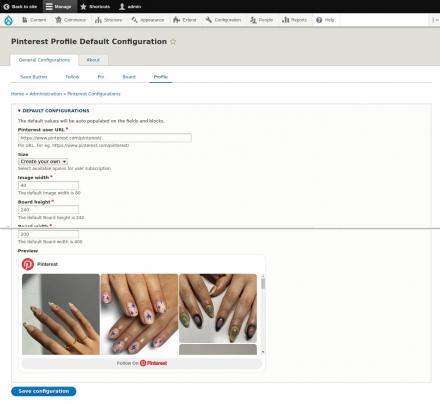Pinterest Widget | Drupal.org