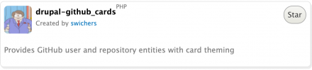 GitHub Cards | Drupal.org