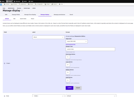 Responsive Gallery Formatter | Drupal.org