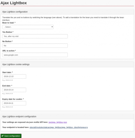Ajax Lightbox | Drupal.org