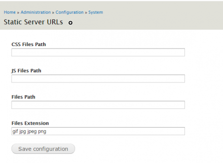 Static Server | Drupal.org