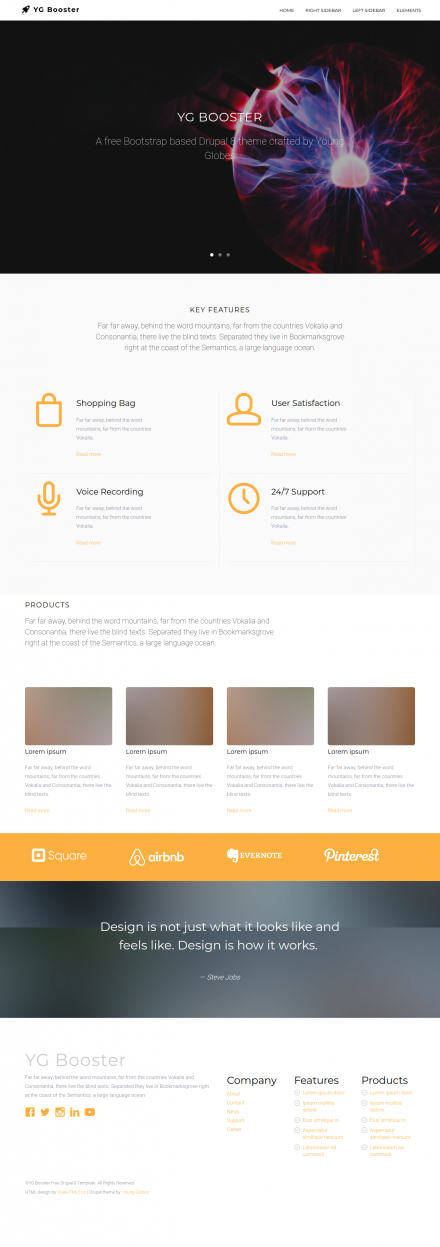 YG Booster | Bootstrap based Drupal 8 theme | Drupal.org YG Booster | Bootstrap based Drupal 8 theme | Drupal.org
