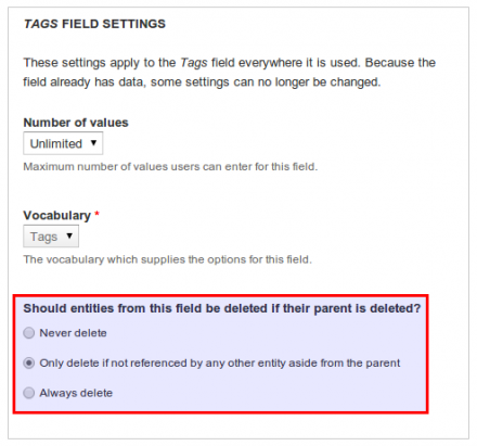 Field referenced delete | Drupal.org