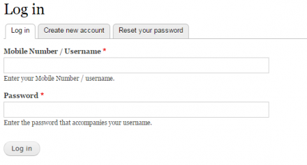 Simple Mobile Login | Drupal.org