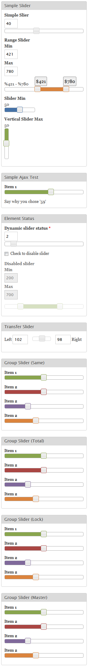 SliderField | Drupal.org