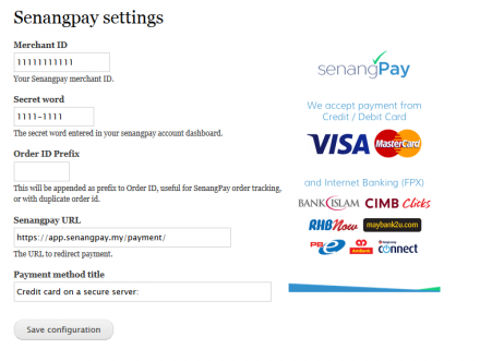 Ubercart SenangPay Payment | Drupal.org