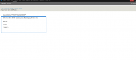 Taxonomy term fields manager | Drupal.org