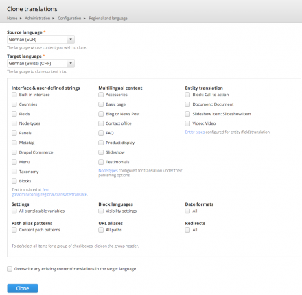 Translation Clone | Drupal.org