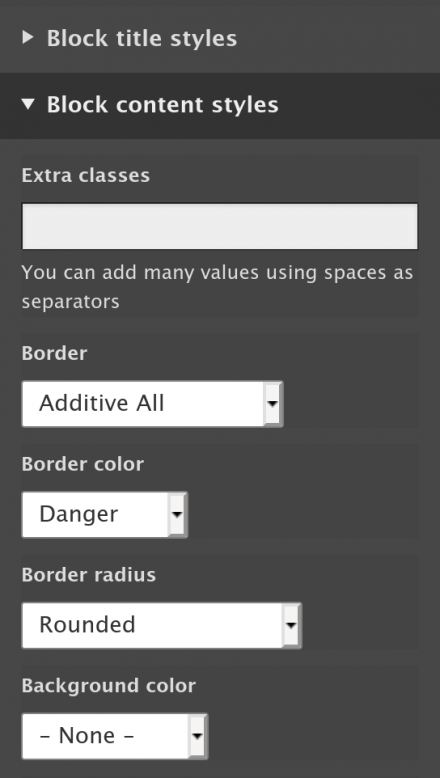 UI Styles | Drupal.org