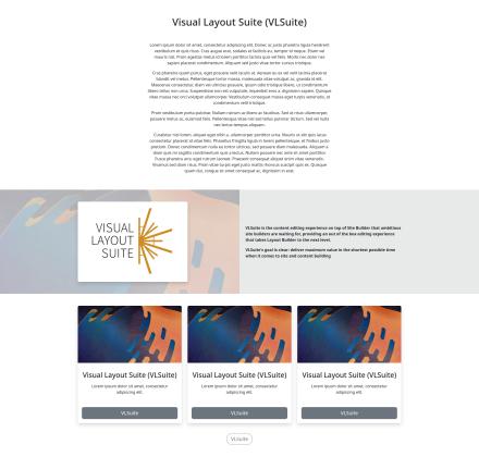 Visual Layout Suite (VLSuite) | Drupal.org