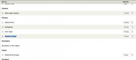 Weather Widget | Drupal.org