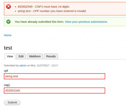 Webform Validation for Brazilian IDs | Drupal.org