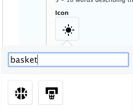 Media Iconpicker | Drupal.org