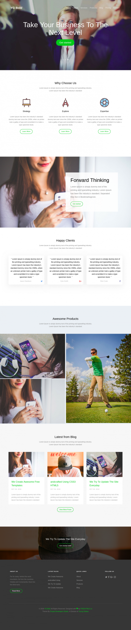 YG Bold | Bootstrap based Drupal 9 theme | Drupal.org