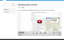Nomensa Accessible Media Player | Drupal.org