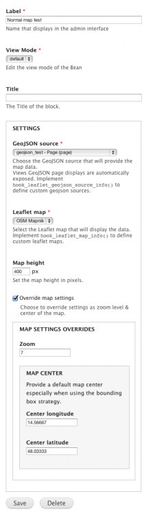 Leaflet Geojson