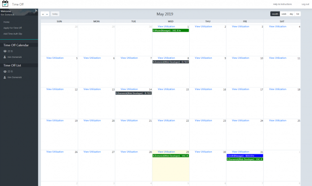 Time Off Management System | Drupal.org