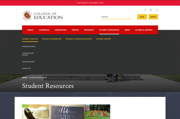 University of Maryland College of Education | Drupal.org