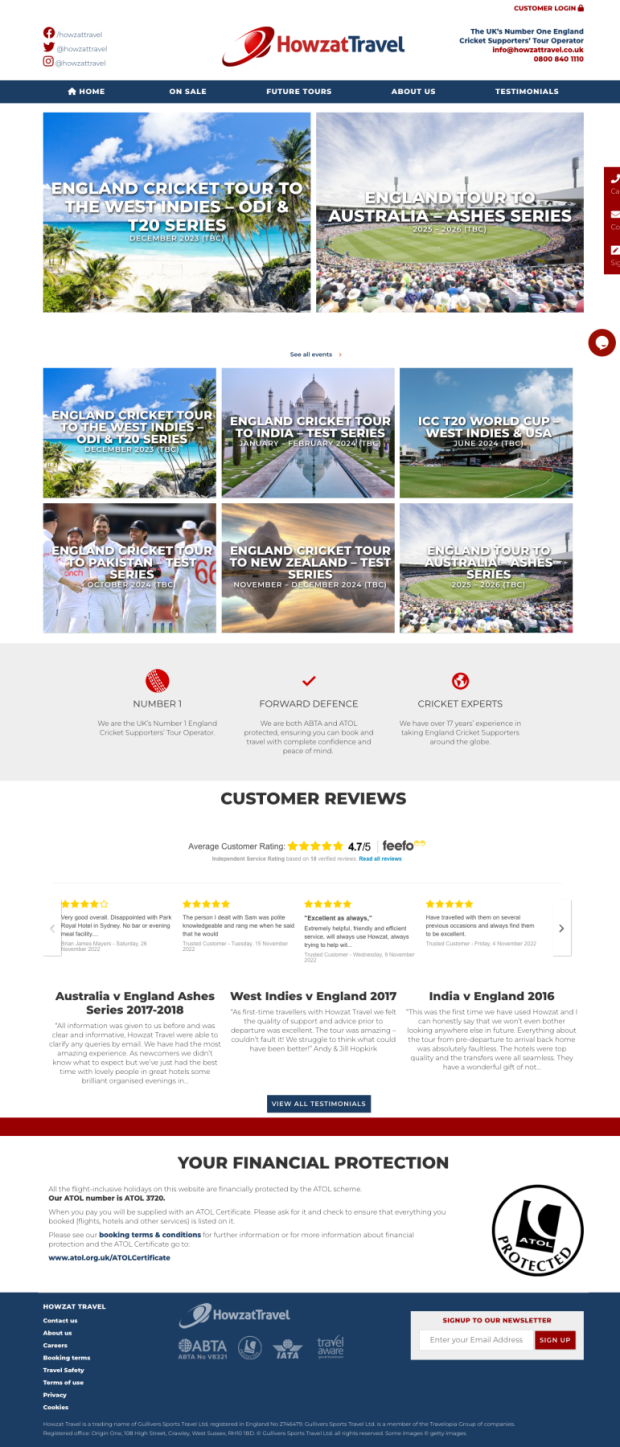 Gullivers Sports Travel Drupal upgrade | Drupal.org