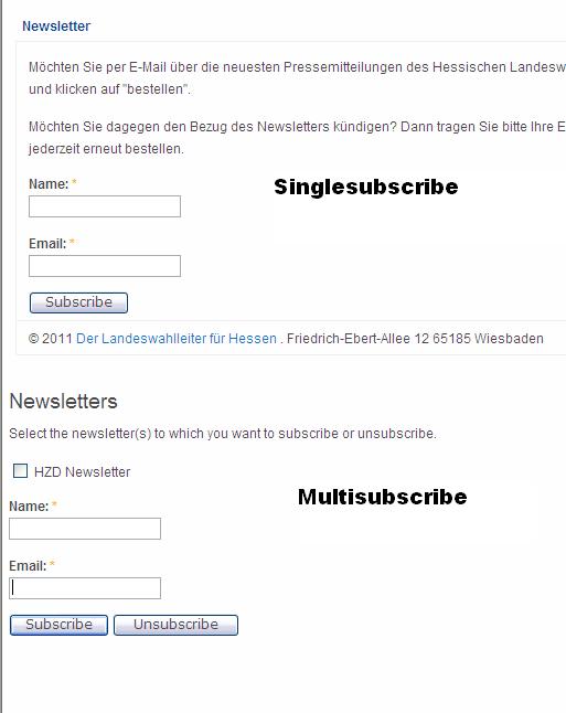 Unsubscribe Button [#1377436] | Drupal.org