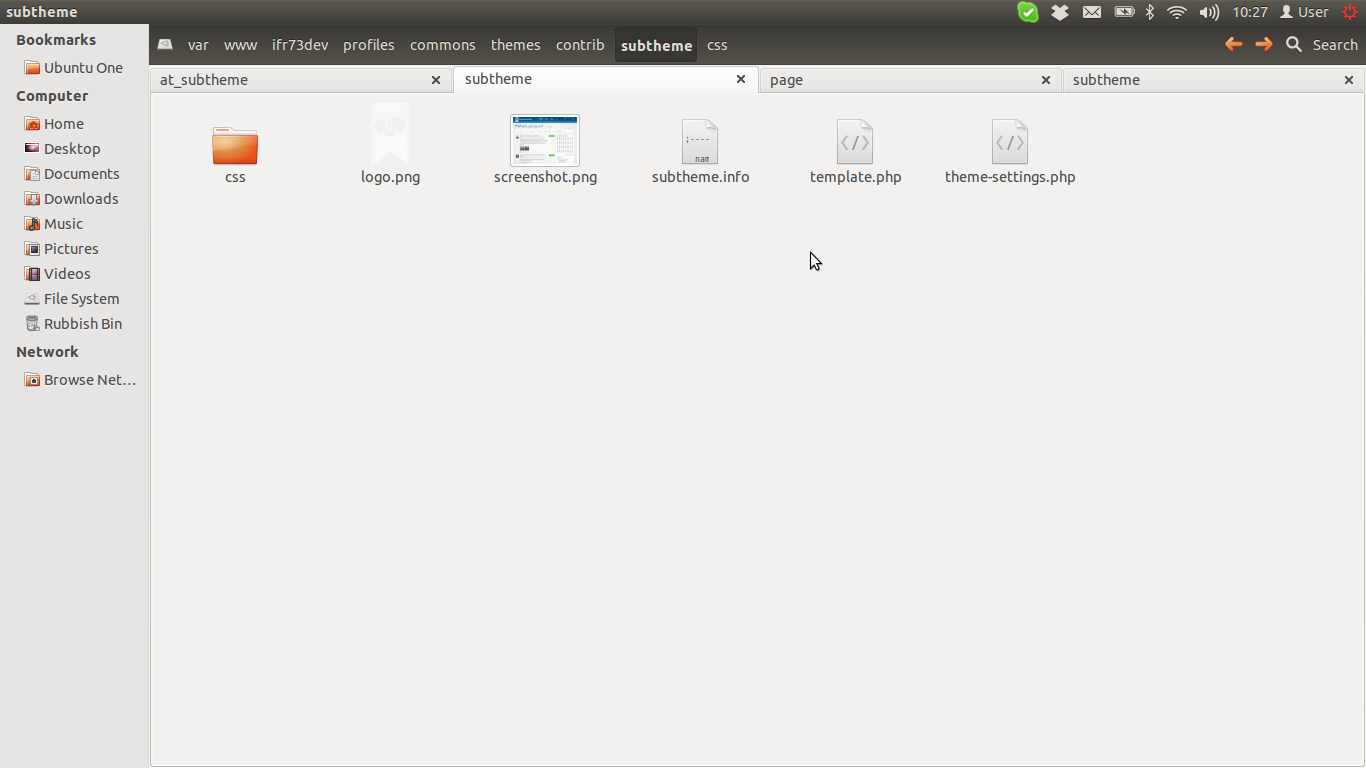 making a subtheme of commons_origins? [#1380848] | Drupal.org