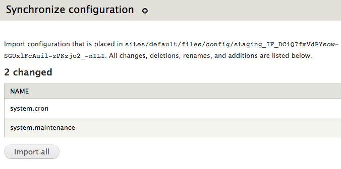 Create a UI for importing new configuration [#1697256] | Drupal.org