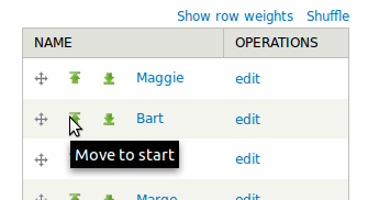 Tabledrag Extra [#1417490] | Drupal.org