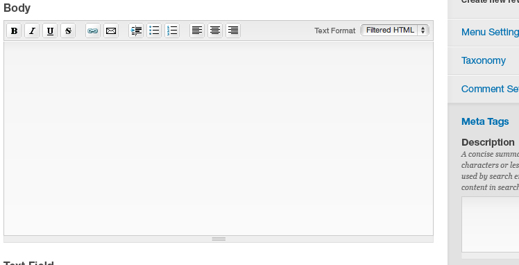 Move text format selector into Aloha Editor toolbar [#1811378] | Drupal.org