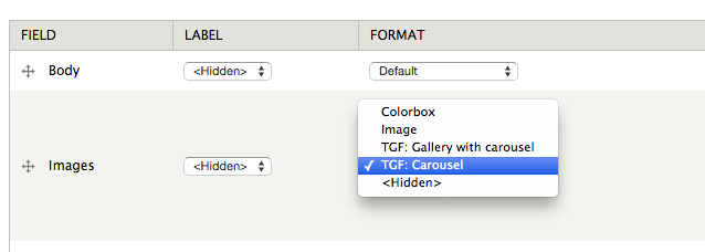 Creating a carousel in a basic page | Total Gallery Formatter | Drupal Wiki guide on Drupal.org