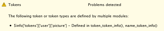 Notice: Array to string conversion in token_replace() (line 102 of /.../includes/token.inc ...