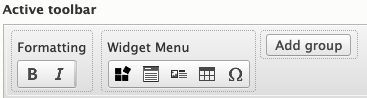 CKEditor Widget Menu | Drupal.org