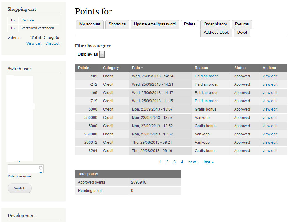 Points get deducted before checkout has been completed [#2097557] | Drupal.org