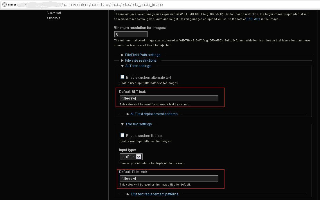 Use "Node: Title" insted of titlebox [#943406] | Drupal.org