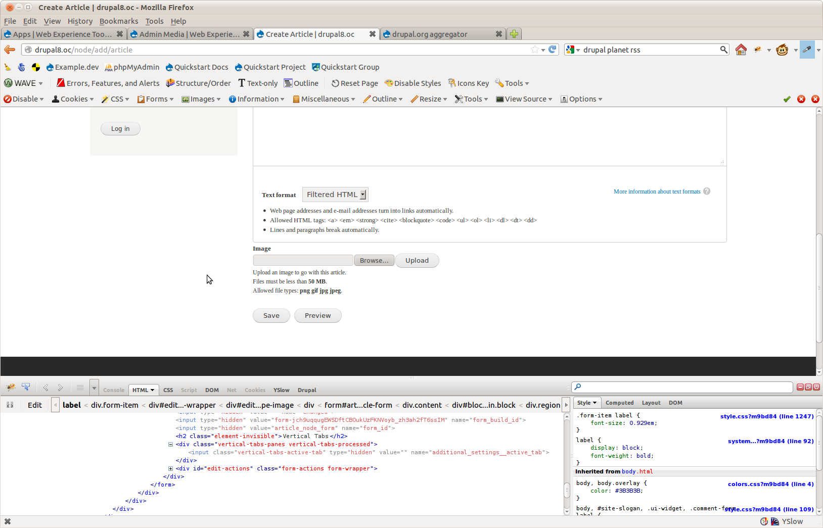 Vertical tabs header and container rendered even when no vertical tabs [#1742438] | Drupal.org