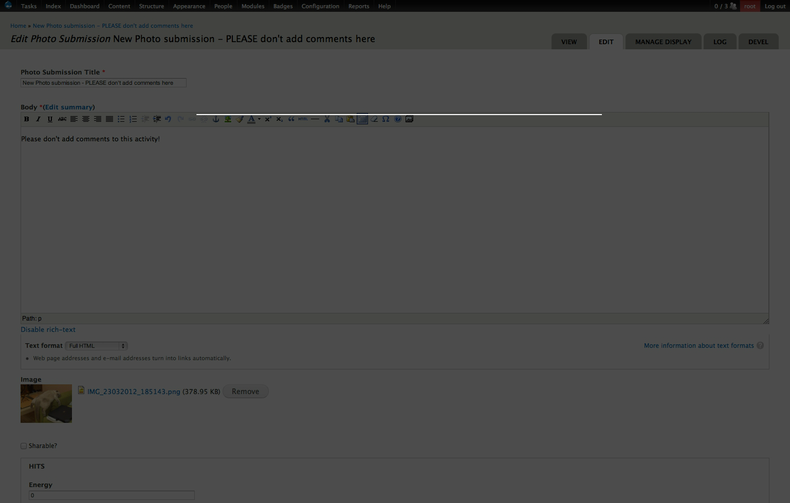 Stuck in overlay after upload, no way to close modal dialog [#1503340] | Drupal.org