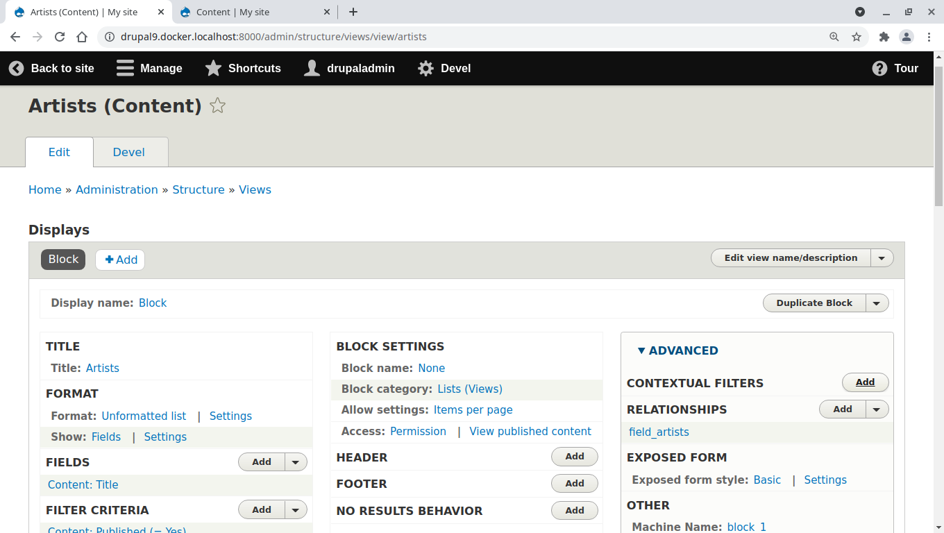 How to filter view to show values from Multi Value Relationship Field ...