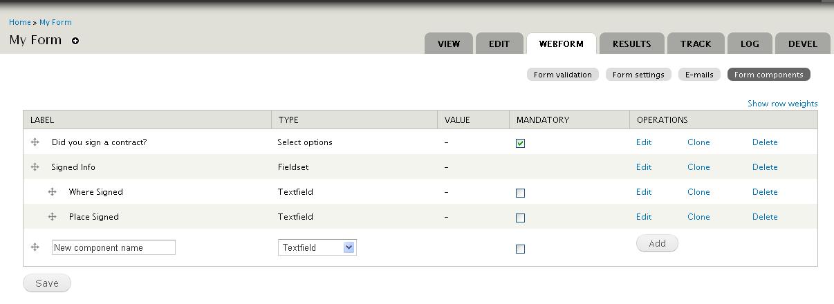 Conditional Rules Option Is Appears And Disappears On The Option