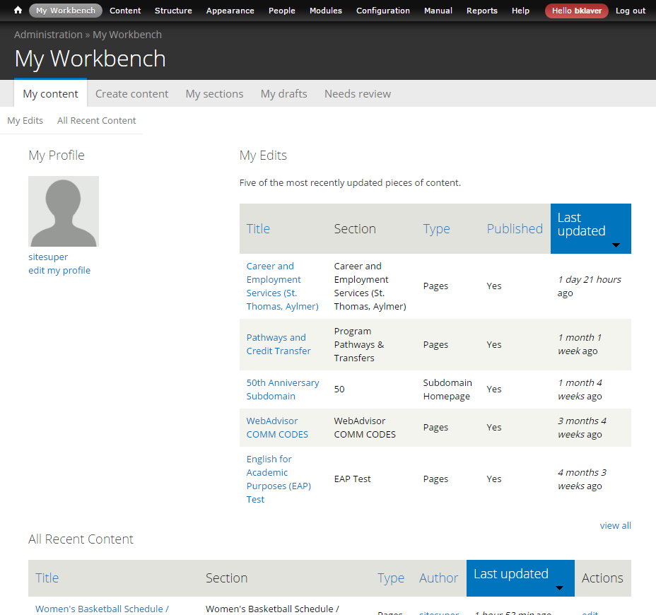 Fanshawe College Redesign | Drupal.org