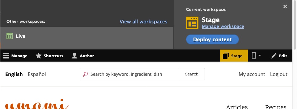 Using Workspaces Workspaces Module Drupal Wiki Guide On 5304